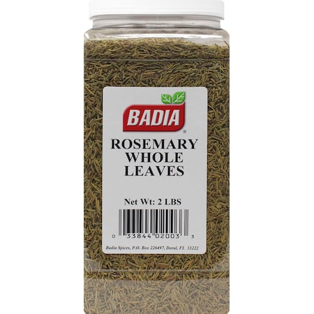 Badia Badia Rosemary 2lbs Bottle, PK4 92003 | Zoro