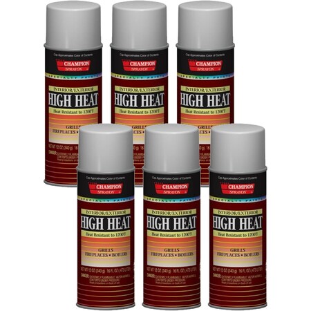 Chase Products Sprayon High Heat Paint Aluminum net 12 oz. can.cans ...
