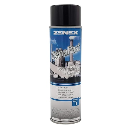 Zenex Zenafast Solvent Cleaner & Degreaser Plastic Safe net 13 oz. 1 ...