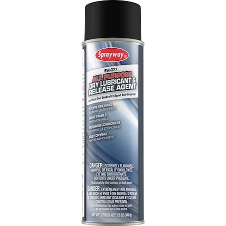 Sprayway All Purpose Dry Lubricant & Release Agent SW077-1 | Zoro
