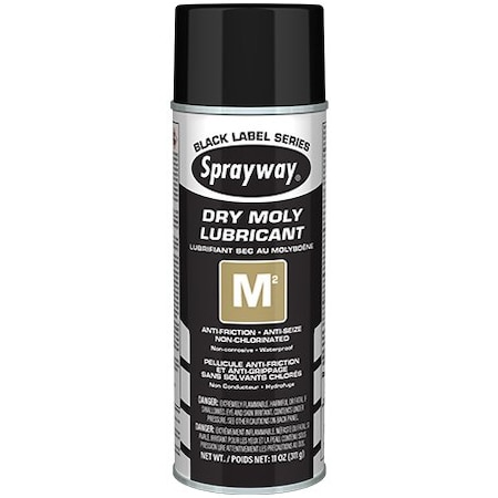 Sprayway M2 Dry Moly Lubricant - NEW, 20oz, 12PK SW477 | Zoro