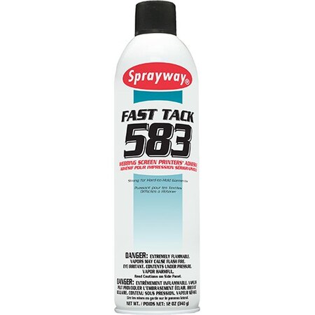 Sprayway Fast Tack 583 Premium Web Pallet Adhesive, 20oz SW583-1 | Zoro