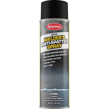 Sprayway INDUSTRIAL WELDER'S ANTI-SPATTER SPRAY SW725-1 | Zoro