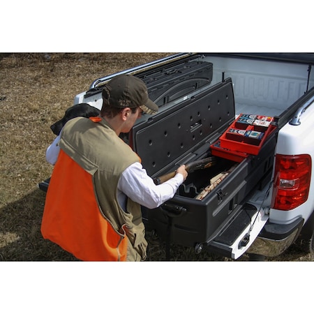 Du-Ha Truck Box Ext. Storage, Tool Box, Portable, 52.375" L, 5.1 cu ft ...