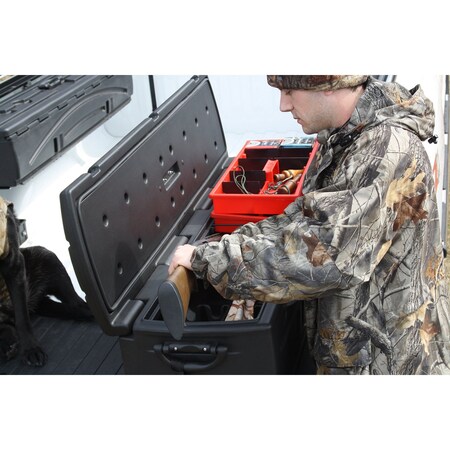 Du-Ha Truck Box Ext. Storage, Tool Box, Portable, 52.375" L, 5.1 cu ft ...