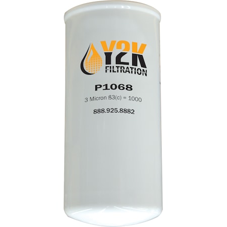 Y2K Filtration M-Series Hydraulic Spin-on Filter Y2K P1066 3 Micron ...
