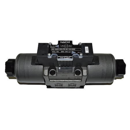 Nachi Hydraulic Valve, Dual Solenoid, D05, AC115V, Spring Center w ...