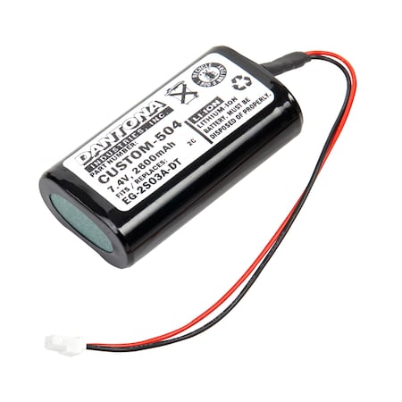 Dantona Custom Made Battery Pack, innoVolta IVM361866-2S268PM/SurgiTel ...