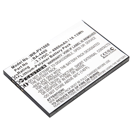 Ultralast Wireless Router Battery, WR-PV1000 WR-PV1000 | Zoro
