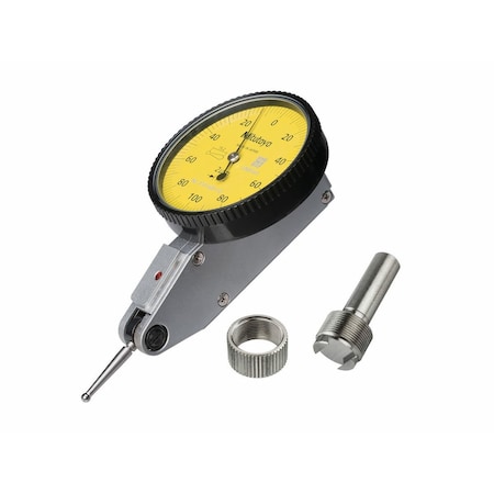 Mitutoyo Dial Tst Ind, .01mm, .8mm, 20.9mm, FS 513-404-10T | Zoro