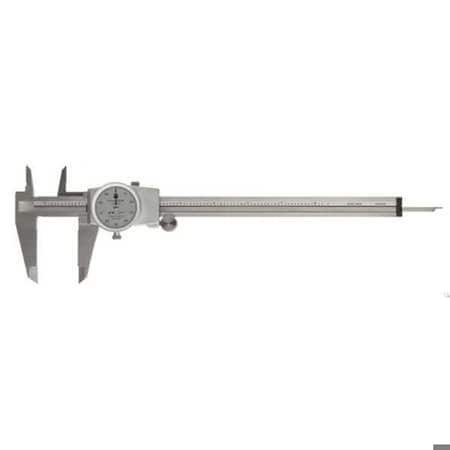 Bns Brown & Sharpe Dial-Cal Dial Caliper with Silver Dial Face 599-579 ...