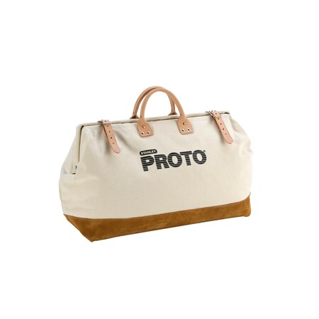 Proto Extra Heavy Duty Polyester Leather Reinforced Tool Bag - 24 ...