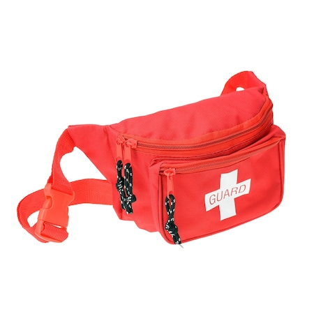 Dealmed Lifeguard Fanny Pack, Red, Ea 787232 | Zoro