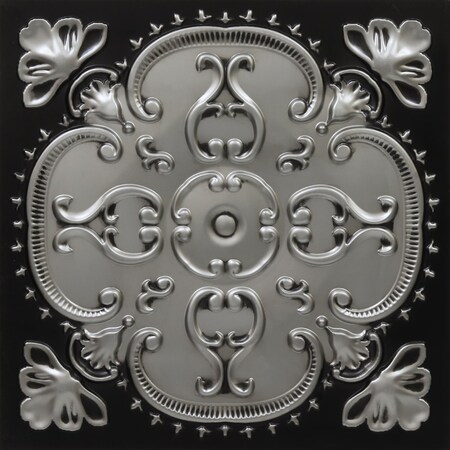 From Plain To Beautiful In Hours Alhambra Faux Tin/ PVC 24-in x 24-in ...