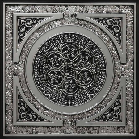 From Plain To Beautiful In Hours Steampunk Faux Tin/ PVC 24-in x 24-in ...