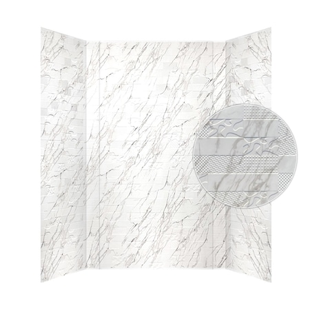 From Plain To Beautiful In Hours Versa PVC Glue-up Tub & Shower Wall ...