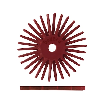 Dedeco SUNBURST 1'' TS DISCS RED 220 GRIT (A/O) 12/BX 2219 | Zoro