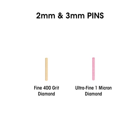 Dedeco SUNBURST 3MM DIAMOND PINS LAVENDER 1 MICRON 6/BX 1379 | Zoro