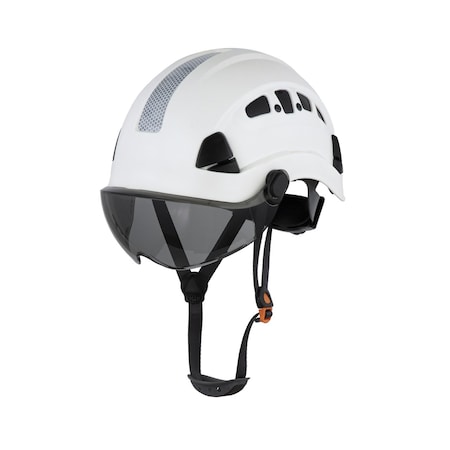 Defender Safety H1-CH Safety Helmet With Visor, Type 1 Class C, ANSI ...