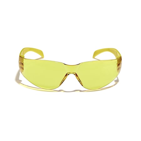 Defender Safety VS1, Safety Glasses, Yellow Lens, Yellow/ Yellow Frame ...