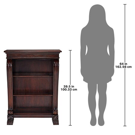 Design Toscano George IV 3-Shelf Console Bookcase AF8135 | Zoro