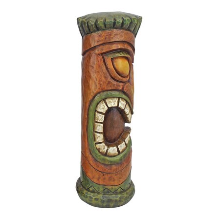 Design Toscano Aloha Hawaii Tiki Sculpture: Moai Haku Hana CS22650 | Zoro