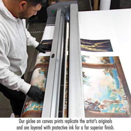 Design Toscano Woman with a Parasol, 1875: Canvas Replica Painting ...