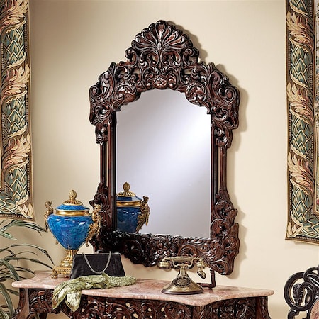 Design Toscano The Dordogne Hardwood Mirror DY91102 | Zoro