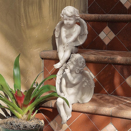 Design Toscano Angels of Meditation and Contemplation Sculptures ...