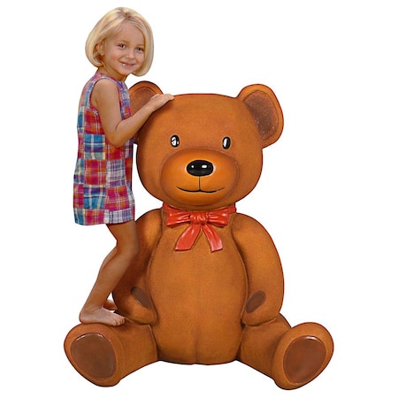 Design Toscano Towering Tremendous Teddy Bear Statue NE180057 | Zoro