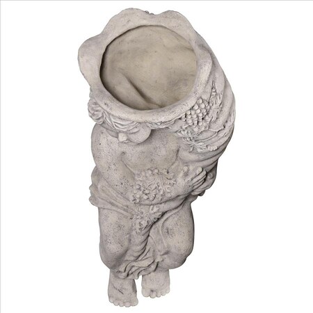 Design Toscano Baby Zeus with the Horn of Plenty Cornucopia Planter ...