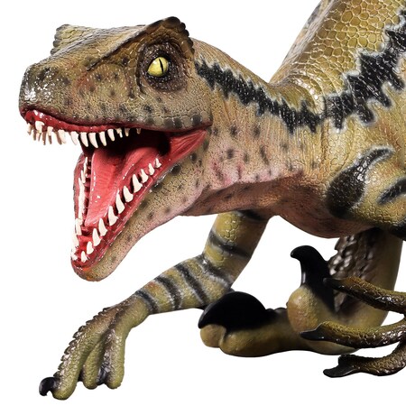 Design Toscano Razor Beak Vicious Velociraptor Jurassic Dinosaur Statue ...