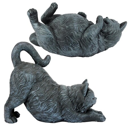 Design Toscano Playful Cats Statue Collection: Set of Two QL957118 | Zoro