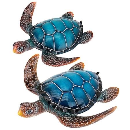 Design Toscano Blue Sea Turtle Statues QL95958 | Zoro