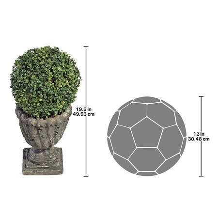 Design Toscano The Topiary Tree Collection: Medium Ball SE11155 | Zoro