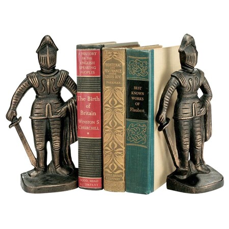 Design Toscano Medieval Knight Iron Bookends SP14917 | Zoro
