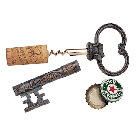 Design Toscano The Bishop's Church Key Corkscrew and Bottle Opener ...