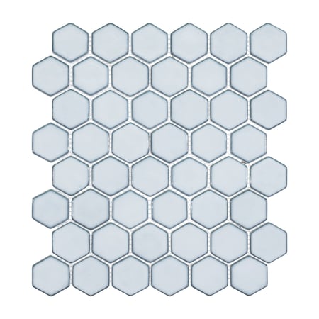Andova Tiles Honoro- Hexite Honeycomb Glass 2 in. Hexagon Mosaic Wall ...