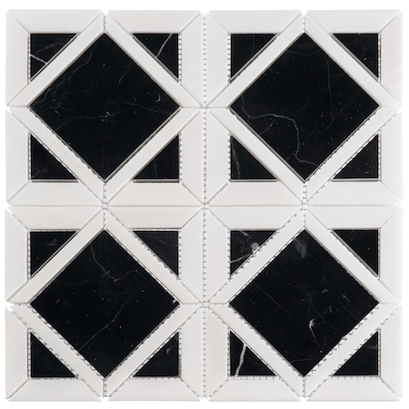 Andova Tiles SAMPLE Maquette Marble Novelty Mosaic Wall Floor Tile SAM ...