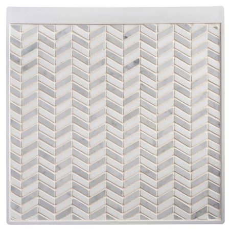 Andova Tiles SAMPLE-Rhythm 1 in. Natural Stone Mosaic Wall & Floor Tile ...