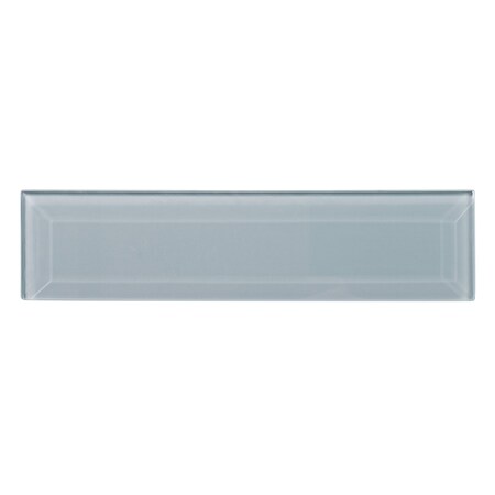 Andova Tiles Vision 3 in. W x 12 in. L Beveled Glass Subway Wall Tile ...