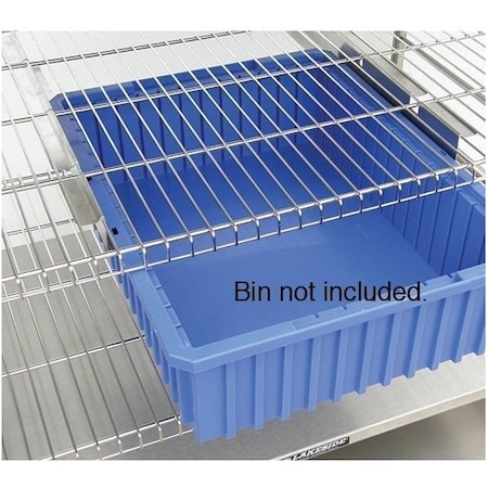Lakeside Bin Slide Brackets for Large Distribution Cart 120111 | Zoro