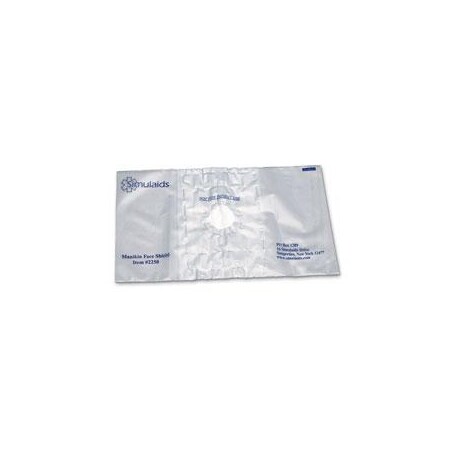 Nasco MANIKIN FACE SHIELD 100PK BOX 100-2250 | Zoro