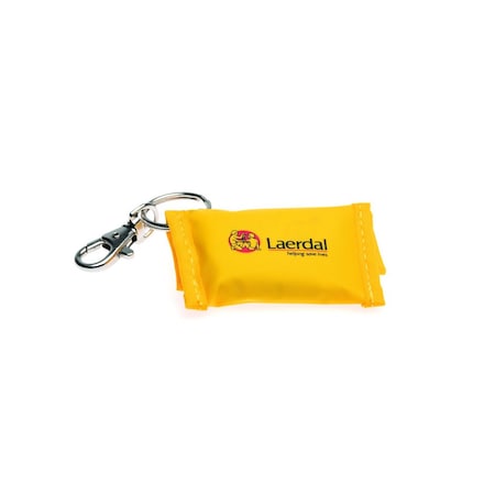 Laerdal Face Shield Key Ring Yellow, PK 25 460008 | Zoro