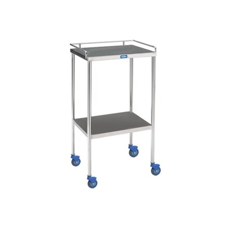 Pedigo Utility Table, 16 X 20 w/ Shelf And Rail SG-81-SS | Zoro