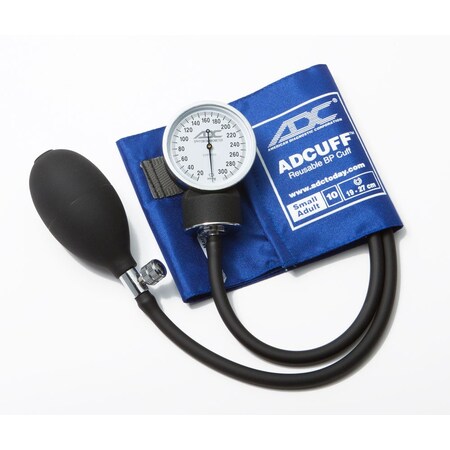 Adc PROSPHYG Aneroid Sphyg - Small Adult, Royal Blue, LF 760-10SARB | Zoro