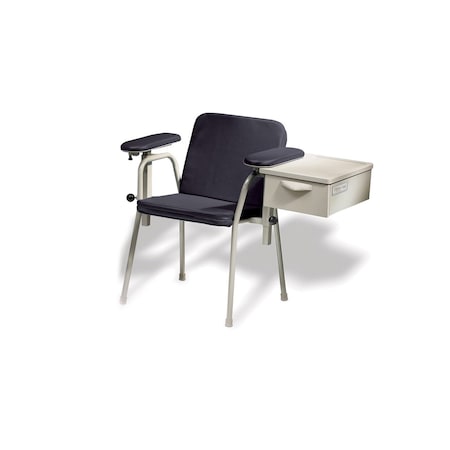 Midmark 281 Blood Drawing Chair w/ Storage Drawer, Shadow 281-012-232 ...