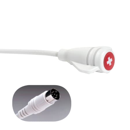 Crest Healthcare CleanCall Call Cord, 8' Cord, Jeron 640/680 8-Pin DIN ...