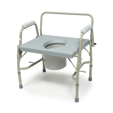Lumex Imperial Collection 3-In-1 Steel Drop Arm Bariatric Commode 6438A ...