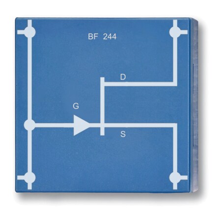 3B Scientific FET Transistor, BF 244, P4W50 1012978 | Zoro